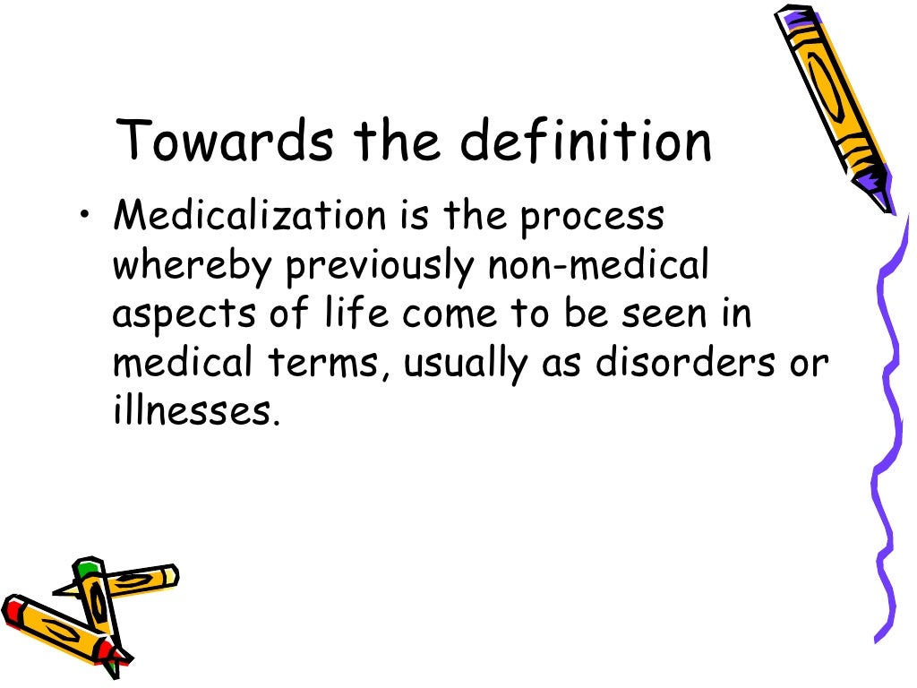 Introduction To Medicalisation