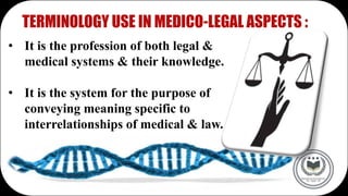 Introduction to medical jurisprudence | PPTX