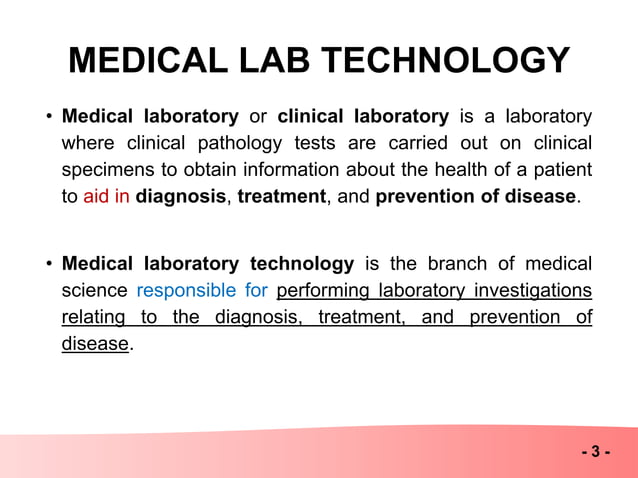 Introduction to medical laboratory technology | PDF