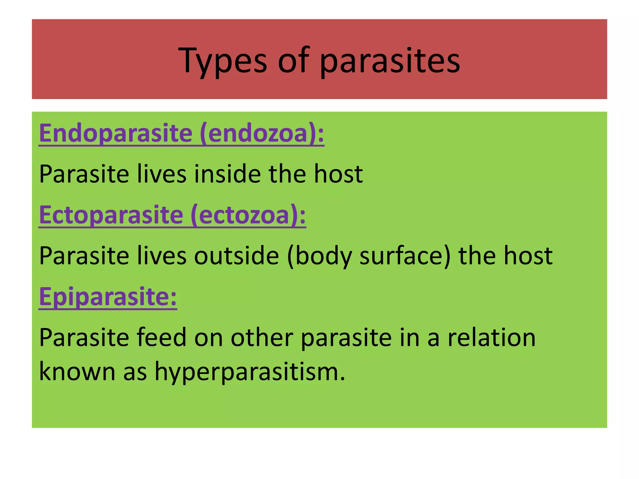 Introduction to medical parasitology | PPTX