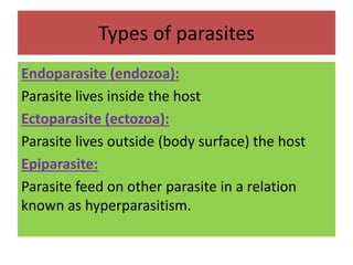 Introduction to medical parasitology | PPTX