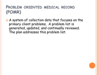 Introduction to Medical records and Documentation revised 01-13 | PPT