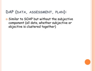 Introduction to Medical records and Documentation revised 01-13 | PPTX