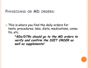 Introduction to Medical records and Documentation revised 01-13 | PPT