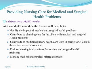 Introduction to Medical surgical for 2nd yrs Nursing stu.pdf