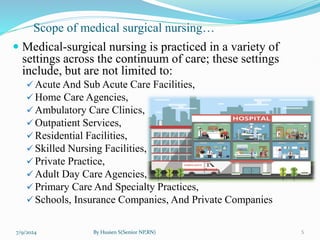 Introduction to Medical surgical for 2nd yrs Nursing stu.pdf