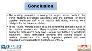 Introduction to Medical surgical nursing | PPTX