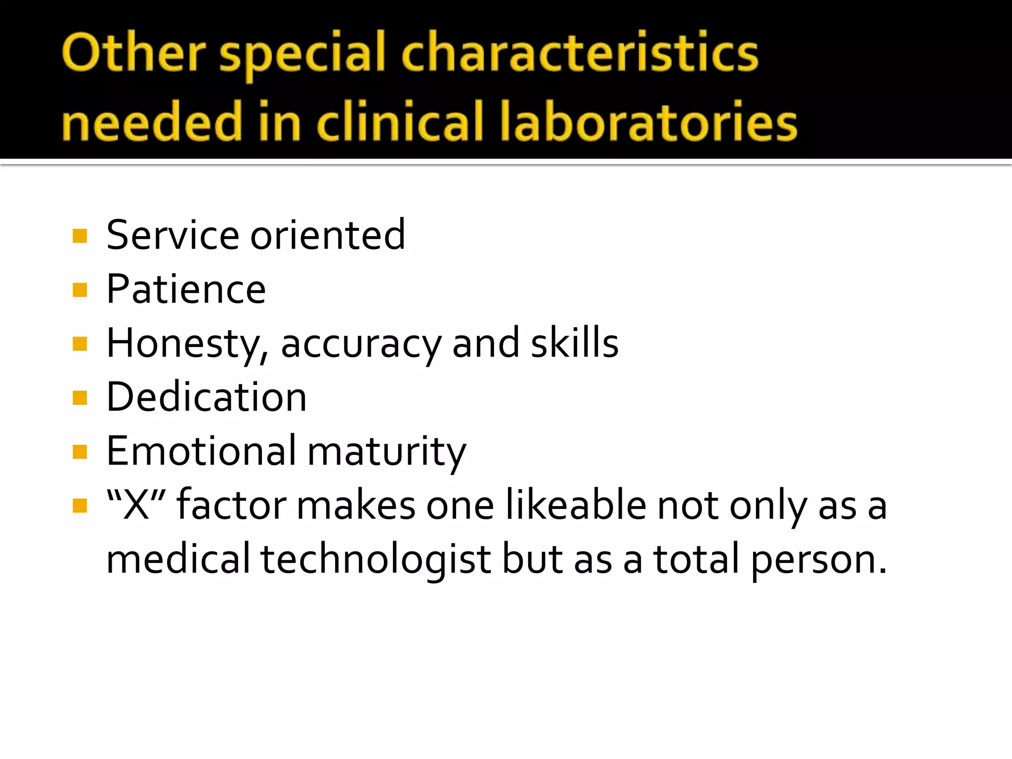 Introduction to medical technology chapter 1 | PPTX