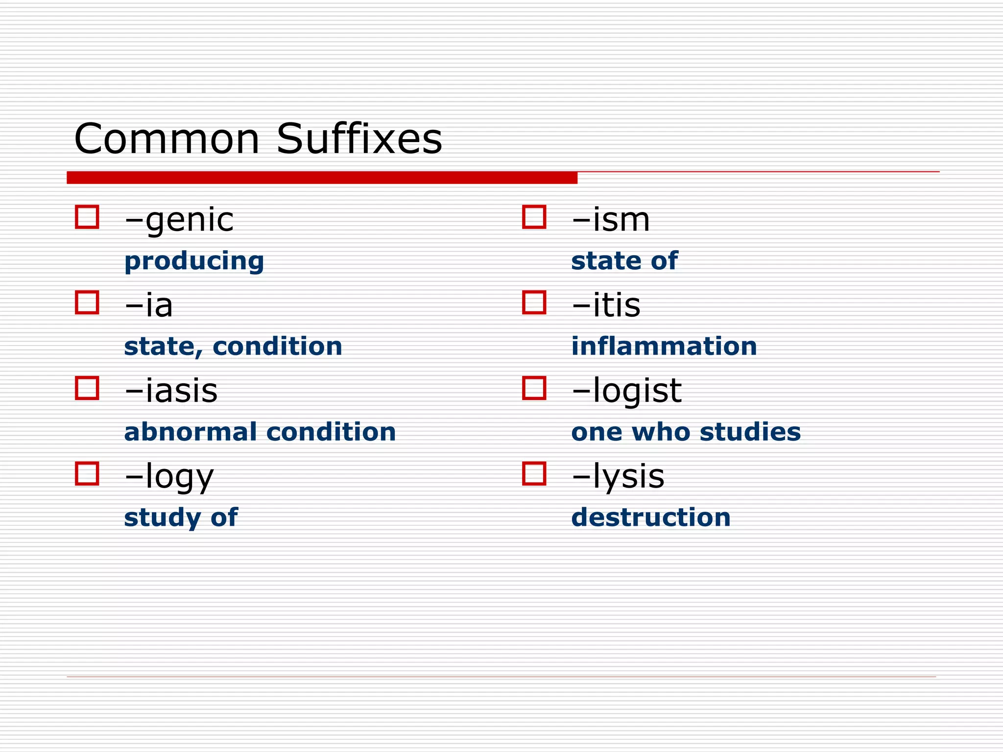 Introduction to Medical Terminology | PPT