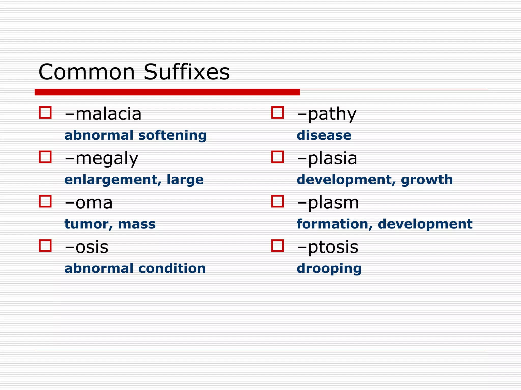 Introduction to Medical Terminology | PPT | Medical Health