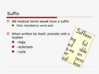 Introduction to Medical Terminology | PPT
