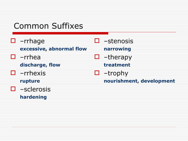 Introduction to Medical Terminology | PPT | Medical Health
