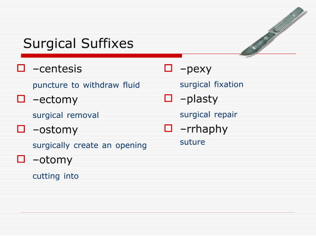Introduction to Medical Terminology | PPT | Medical Health