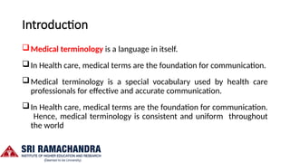 Introduction to Medical Terminology.pptx