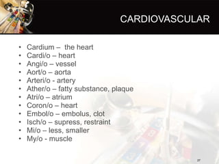 Introduction to medical terminology | PPT