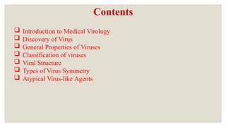 Comprehensive Introduction to Medical Virology: Virus Discovery ...