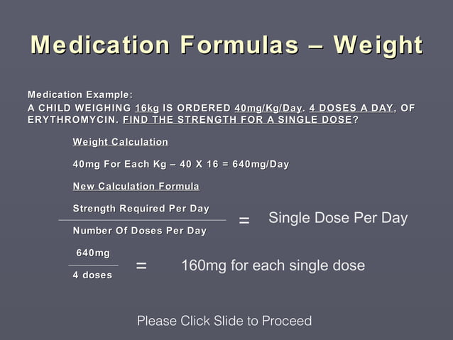 Introduction to Medication Calculations | PPT | Pharmaceutical Industry ...