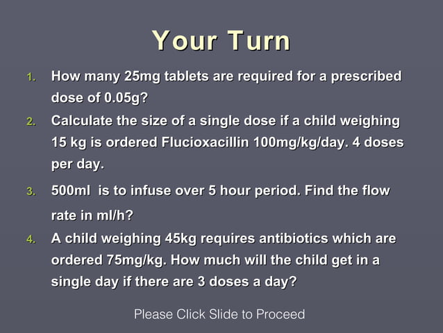 Introduction to Medication Calculations | PPT | Pharmaceutical Industry | Industries