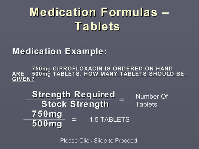 Introduction to Medication Calculations | PPT | Pharmaceutical Industry ...