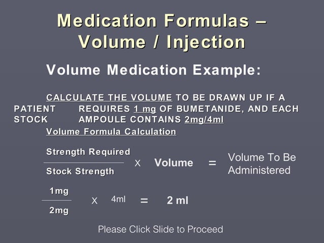 Introduction to Medication Calculations | PPT | Pharmaceutical Industry ...