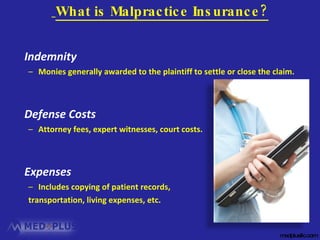Introduction To Med Mal Insurance | PPT