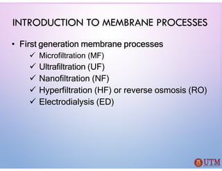 INTRODUCTION TO MEMBRANE TECHNOLOGY MECHANISM ADVANTAGES.pdf