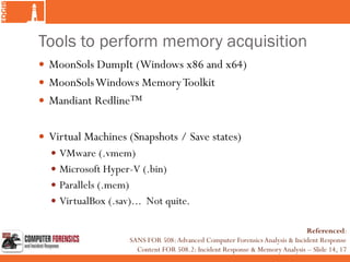 Introduction to Memory Analysis | PPT