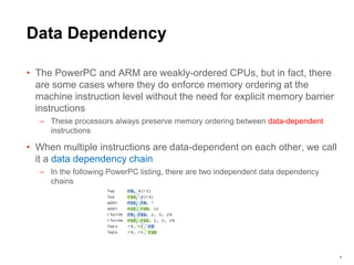 Introduction to memory order consume | PPT