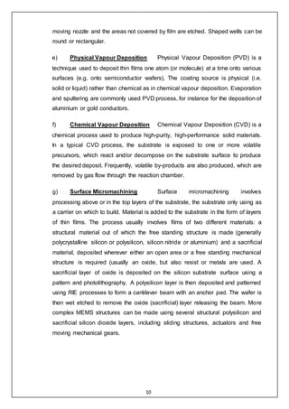 Introduction to mems | DOCX