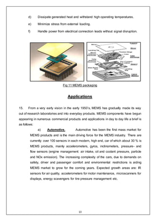 Introduction to mems | DOCX