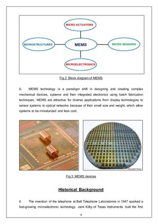 Introduction to mems | DOCX