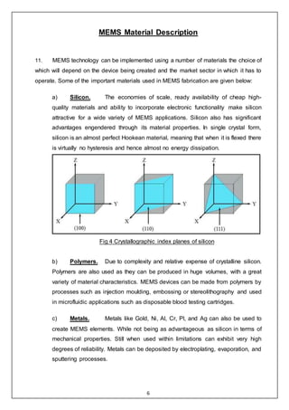 Introduction to mems | DOCX
