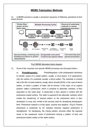 Introduction to mems | DOCX