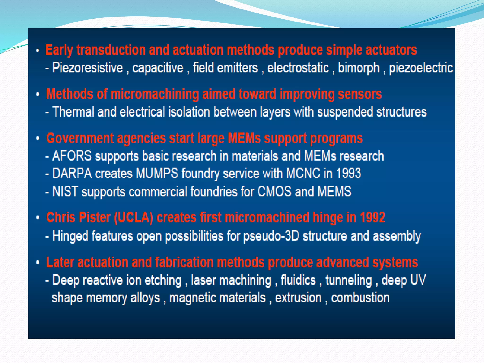 Introduction to mems | PPTX