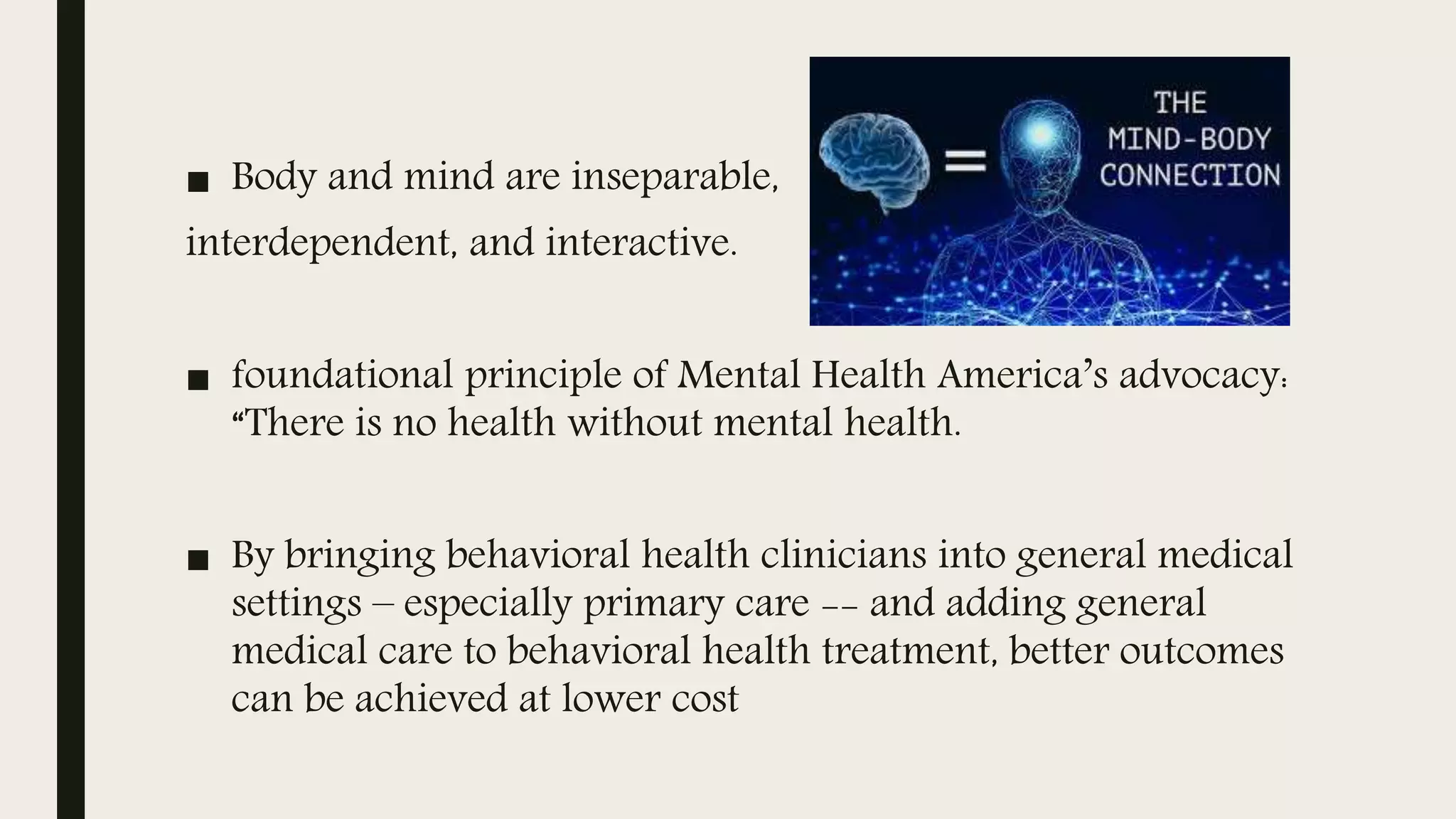 Introduction to mental health | PPTX