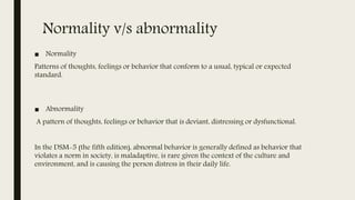 Introduction to mental health | PPTX