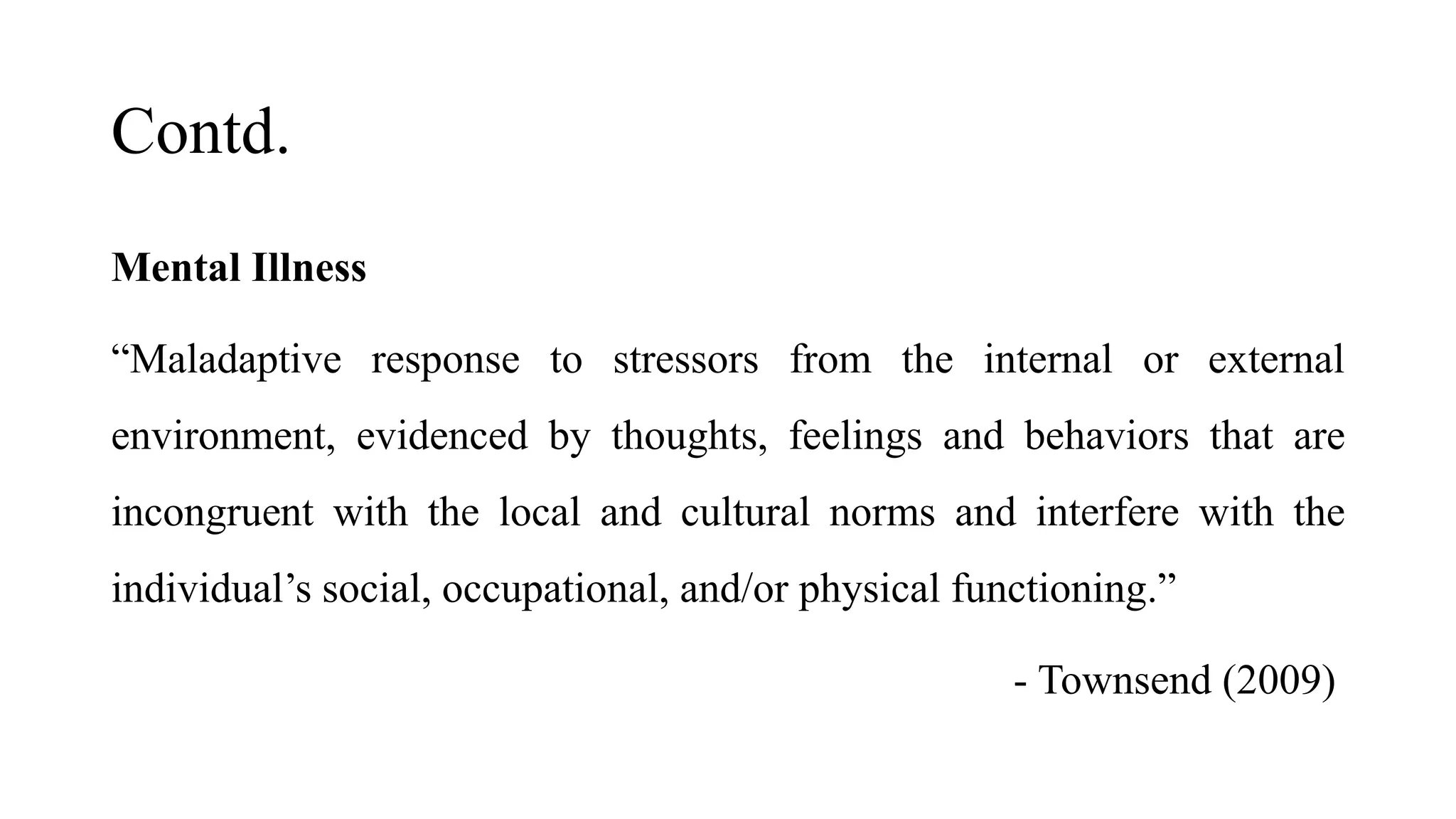 Introduction to mental health | PPTX