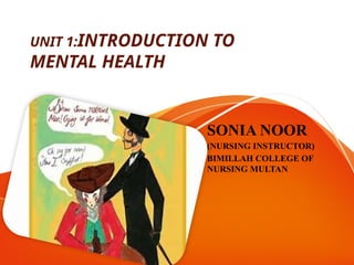 introduction to mental health presentation | PPTX