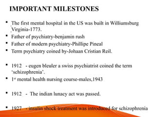 introduction to mental health presentation | PPTX