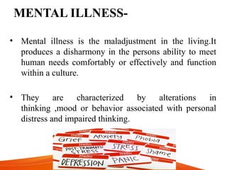 introduction to mental health presentation | PPTX