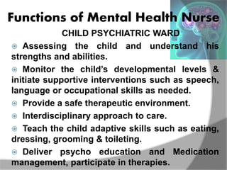 Introduction to mental health nursing part 2 | PPTX