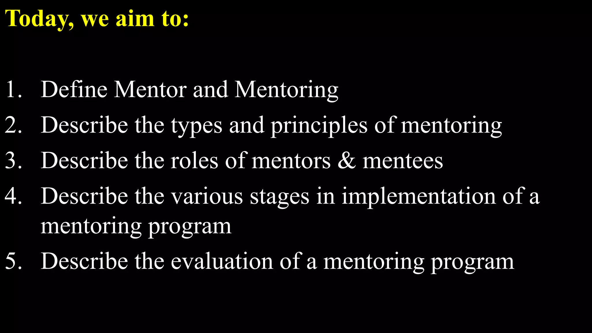 Introduction to mentoring by professor khalid javed rabbani frcs mhpe ...