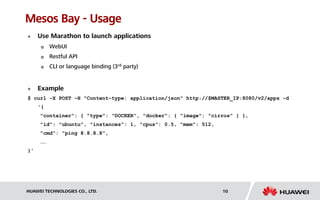Introduction to mesos bay | PPT