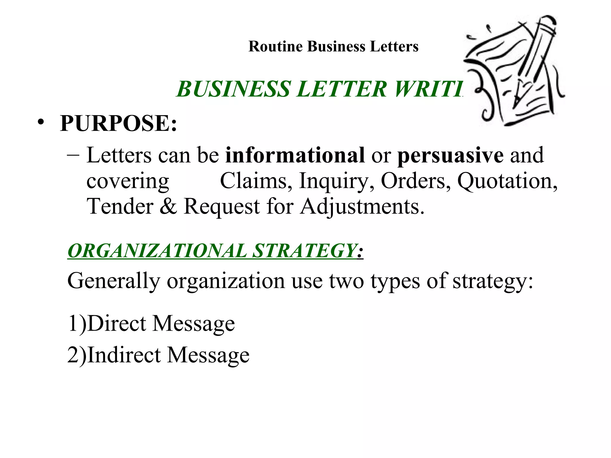 Introduction to messages and the writing process - Business ...