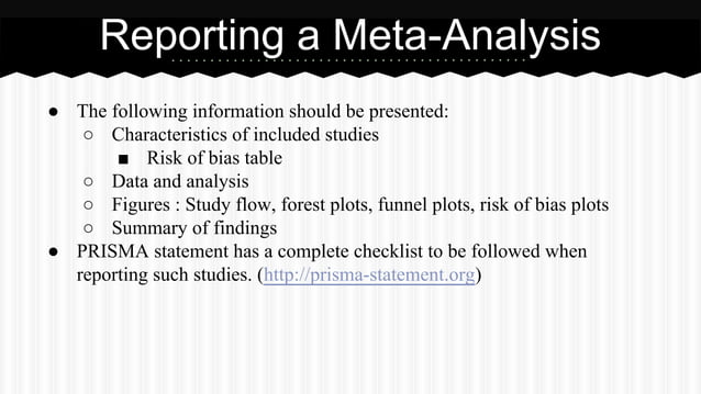Introduction to meta analysis | PDF