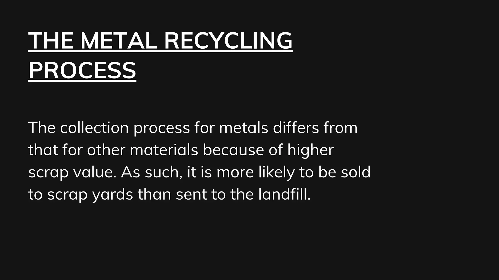 Introduction to metal recycling scrap metal ppt | PDF