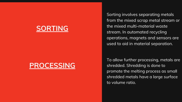 Introduction to metal recycling scrap metal ppt | PDF
