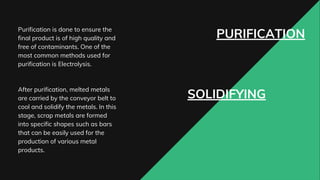 Introduction to metal recycling scrap metal ppt | PDF