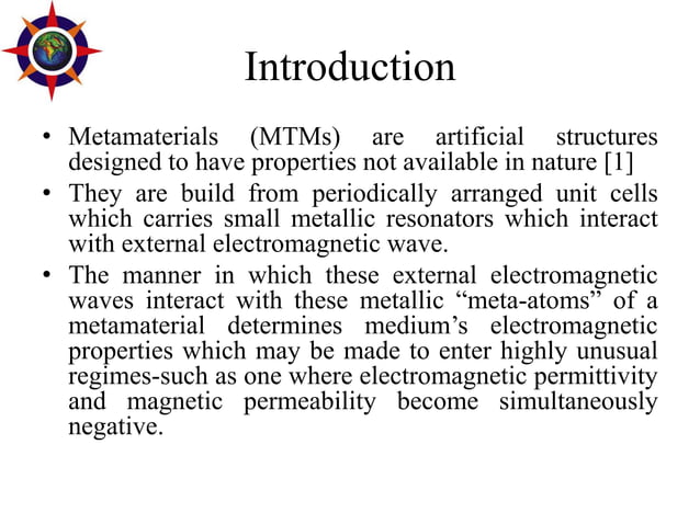 Introduction to metamaterials | PDF