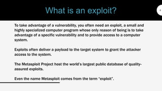 Introduction to metasploit | PPT